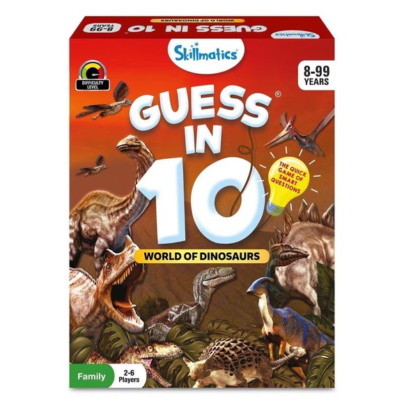 Toys | Skillmatics Guess In 1 World Of Dinosaurs Game | Poshmark
